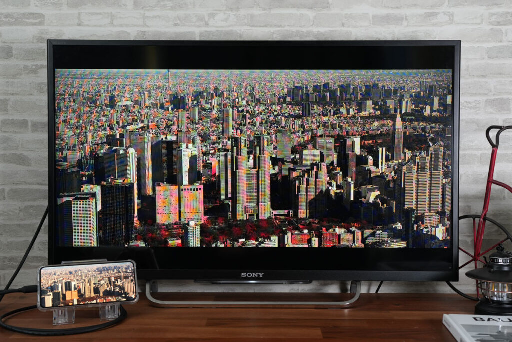 Pixel8(2024年6月アップデート版)をミラーリングしてテレビに出力させてみました（Type-C to HDMI変換アダプターHY-TCHD8） | 株式会社ハイプラス